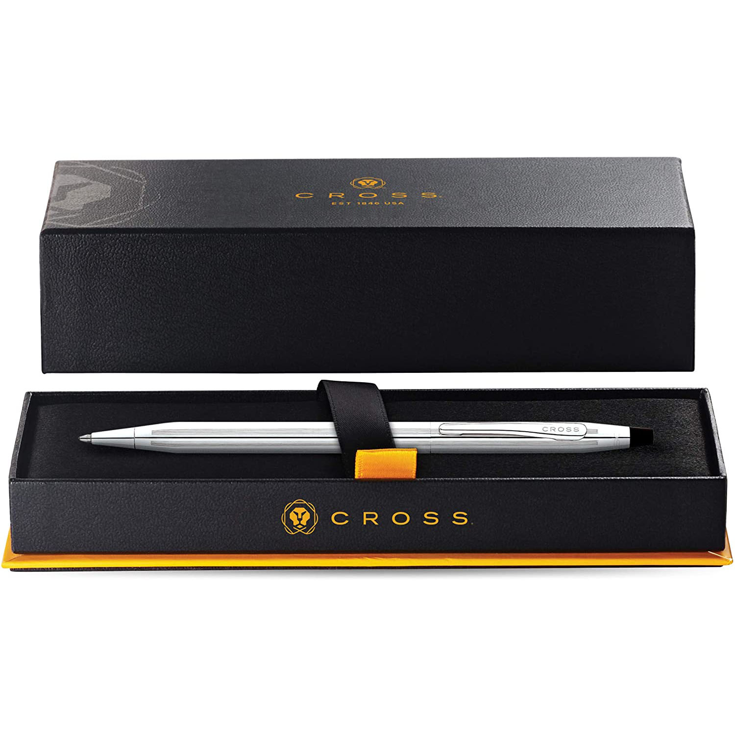 Cross Classic Century Lustrous Chrome Ballpoint Pen - LIFE PEN COMPANY